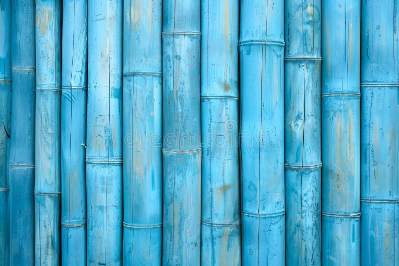 Blue Bamboo Texture Background Stock Illustration - Illustration of ...