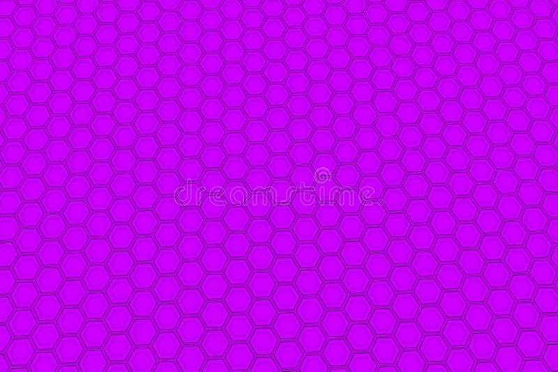 Wall of violet hexagons stock illustration. Illustration of honeycomb ...