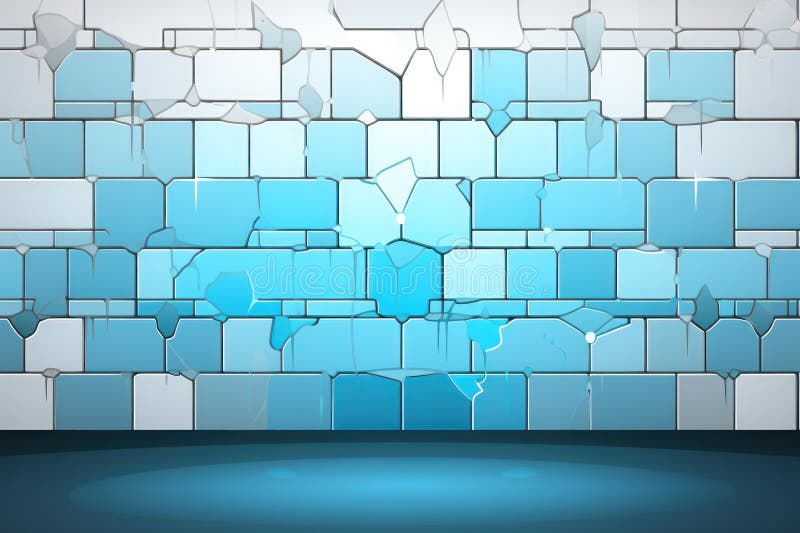 A Wall Walling ,flat Animation for Textbook, Colors Shades of Light ...