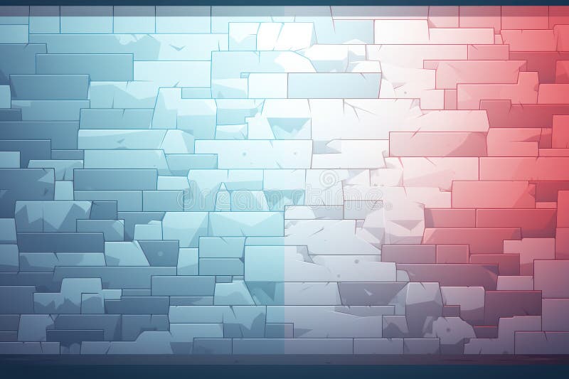 A Wall Walling ,flat Animation for Textbook, Colors Shades of Light ...