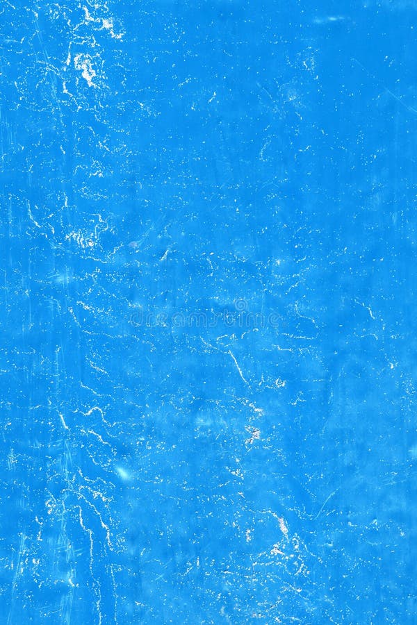 Wall with Weathered Blue Paint Pattern Background Stock Image - Image ...