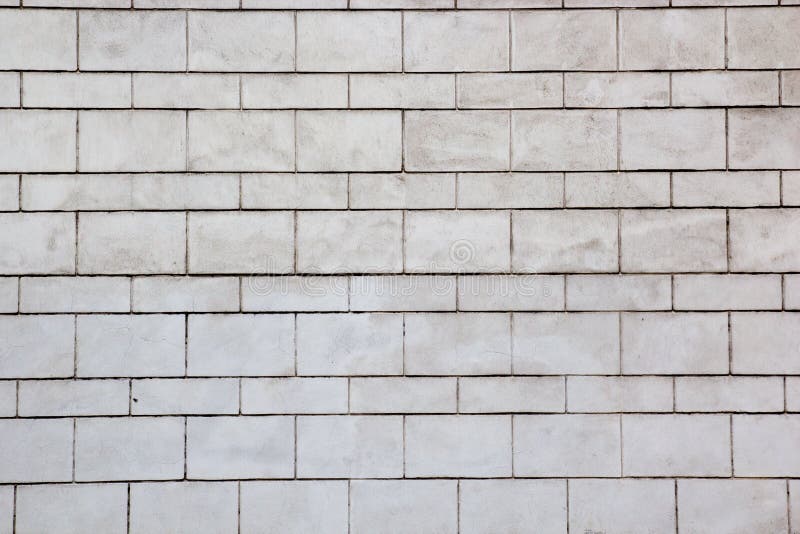 A wall of white blocks stock image. Image of aged, facade - 111174733