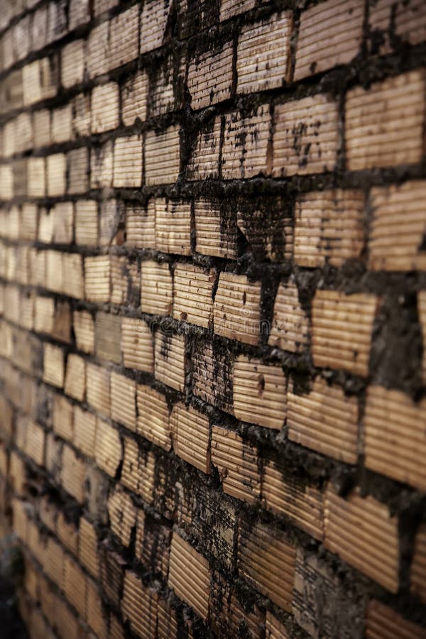 Bricked Wall stock photo. Image of rough, brickwork - 183496570