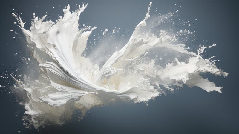 Wall white paint splash stock illustration. Illustration of expression ...