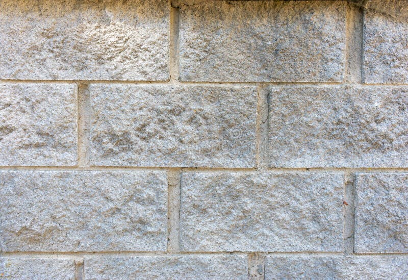 Wall with White Rectangular Stone Tiles for a Background Stock Image ...