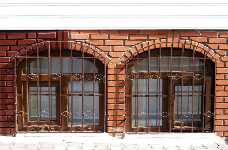 Wall and windows stock photo. Image of windows, bricks - 33393966