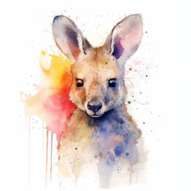 Wallaby Face Stock Illustrations – 190 Wallaby Face Stock Illustrations ...