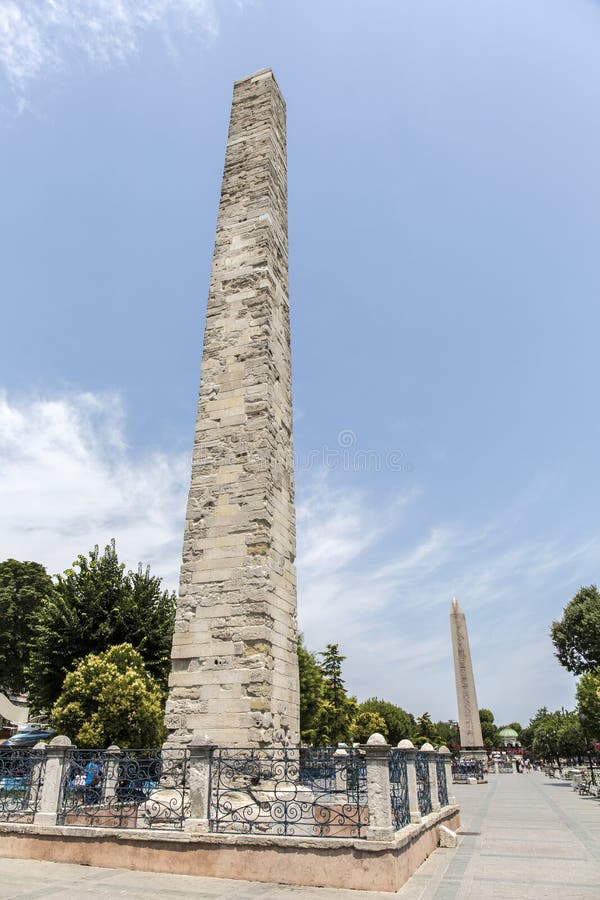 Obelisk, Istanbul, Turkey stock image. Image of column - 21643803