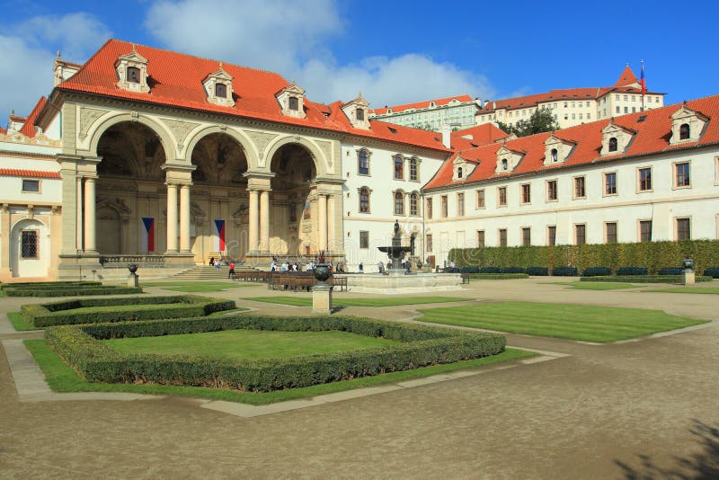 Wallenstein Palace in Prague Editorial Stock Photo - Image of beautiful ...