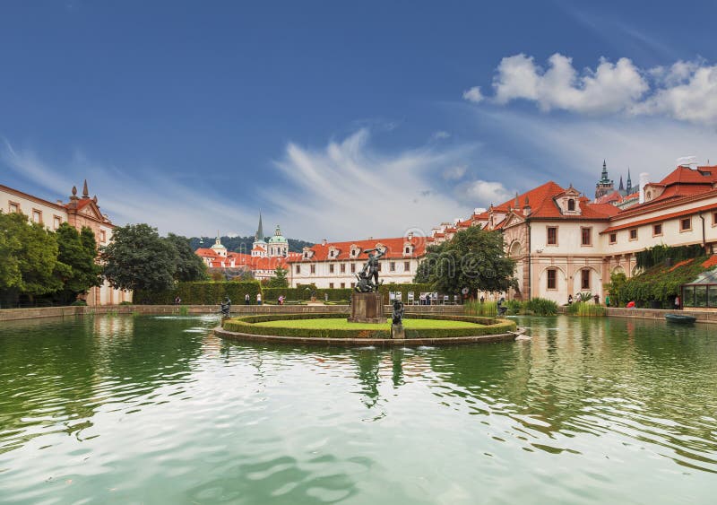 Wallenstein Waldstein Palace and Gardens in Prague Stock Photo - Image ...