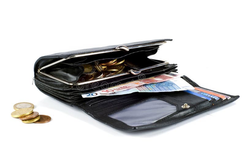 Wallet stock photo. Image of paying, finances, coins - 11829764