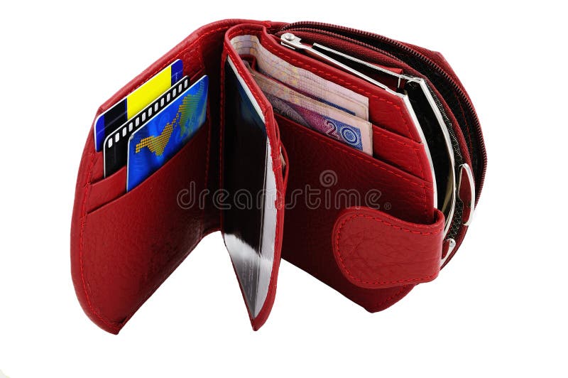 Wallet stock image. Image of license, value, shopping - 15877891
