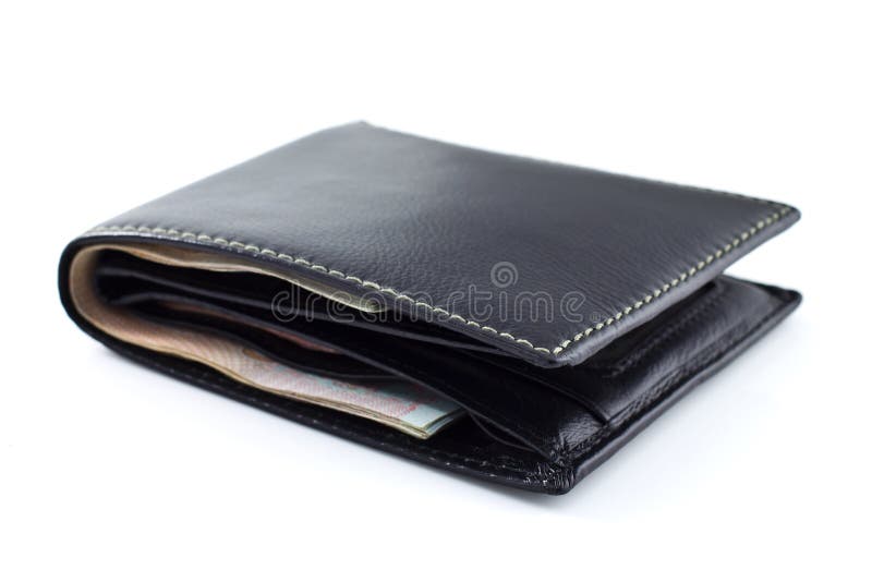 Wallet stock photo. Image of background, white, saving - 26119718