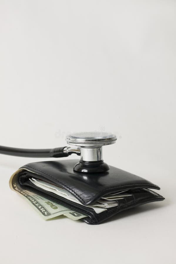Wallet check stock image. Image of medical, wallet, costs - 1970701
