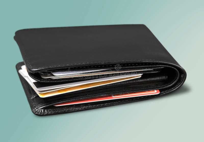 Wallet stock image. Image of plastic, credit, finance - 61557055