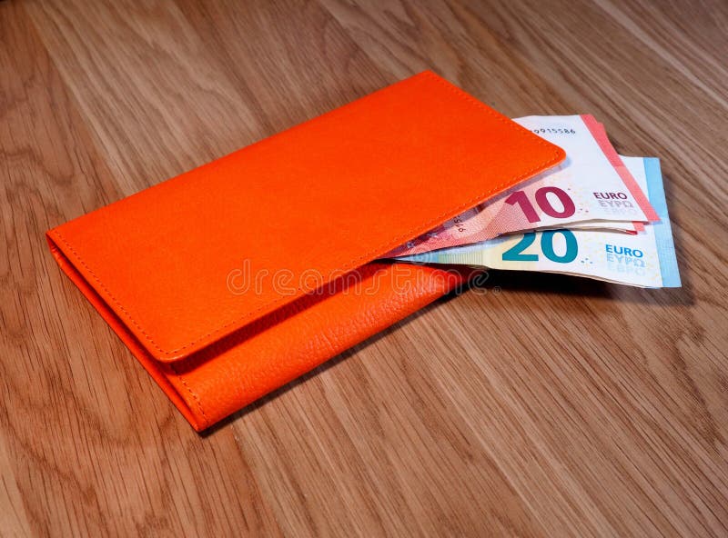 Wallet with Euro Money. Economic Forecasts Stock Photo - Image of ...