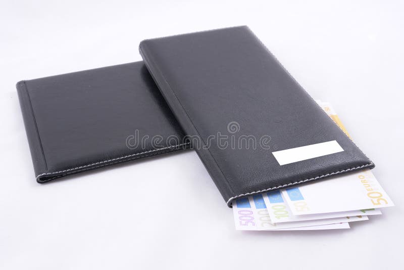 Wallet full of Euros stock image. Image of values, capital - 3882365