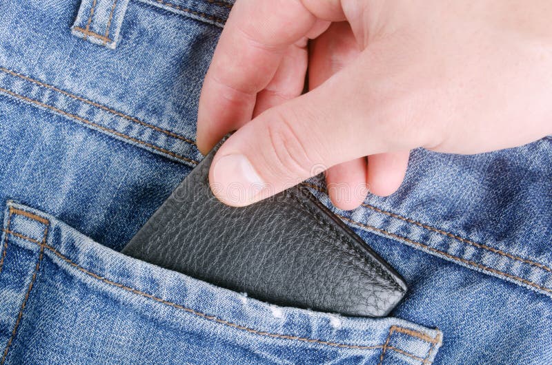 Wallet in hand stock image. Image of close, human, back - 47405605