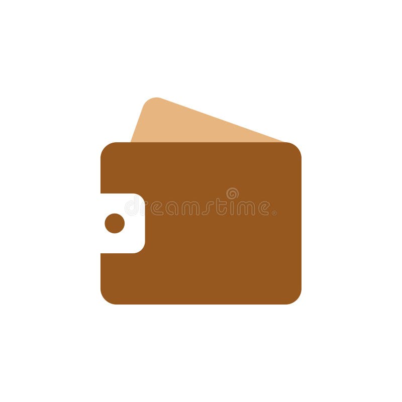 Wallet Icon Graphic Design Template Vector Stock Vector - Illustration ...