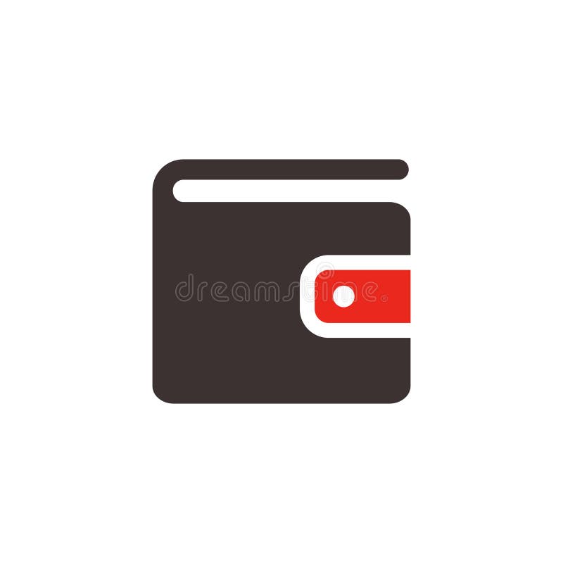Wallet Icon, Made in Color Style Stock Vector - Illustration of success ...