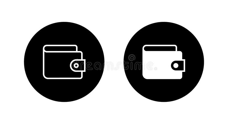 Circle Wallet Icon Stock Illustrations – 6,457 Circle Wallet Icon Stock ...