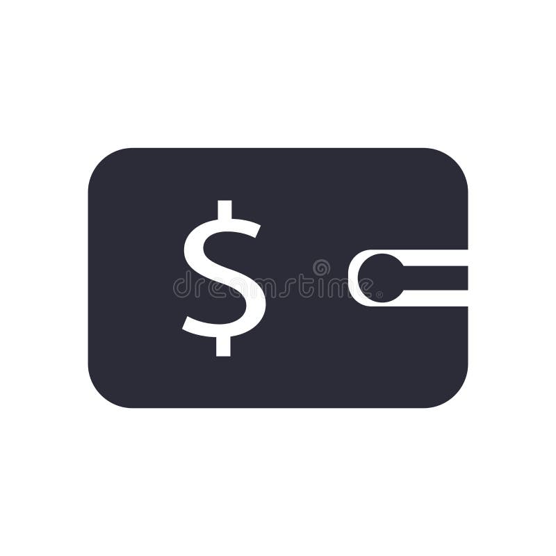 Wallet Icon Vector Isolated on White Background, Wallet Sign , Linear ...