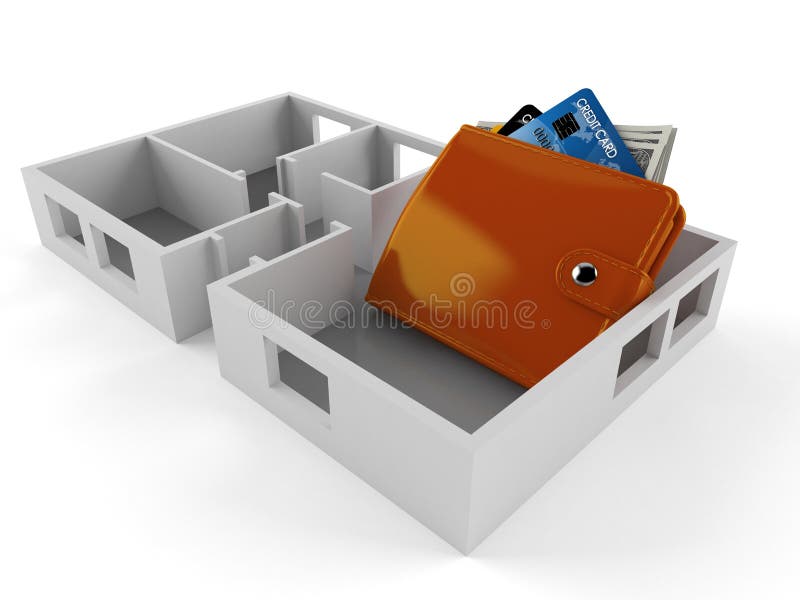 Wallet Inside House Stock Illustrations – 18 Wallet Inside House Stock ...