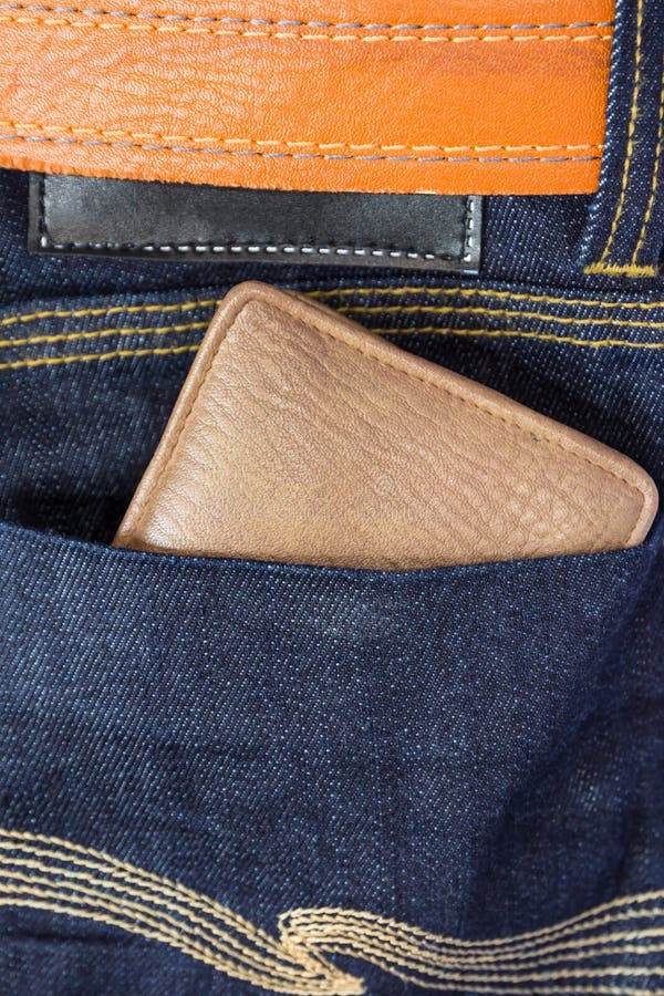 Wallet in jeans stock photo. Image of money, empty, finance - 30932866
