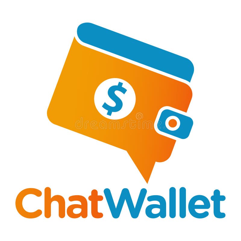 Wallet Logo Vector Design Template Stock Illustration - Illustration of ...