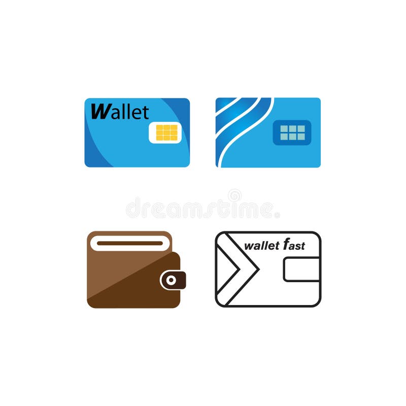 Wallet logo vector editorial photo. Illustration of payment - 169842736
