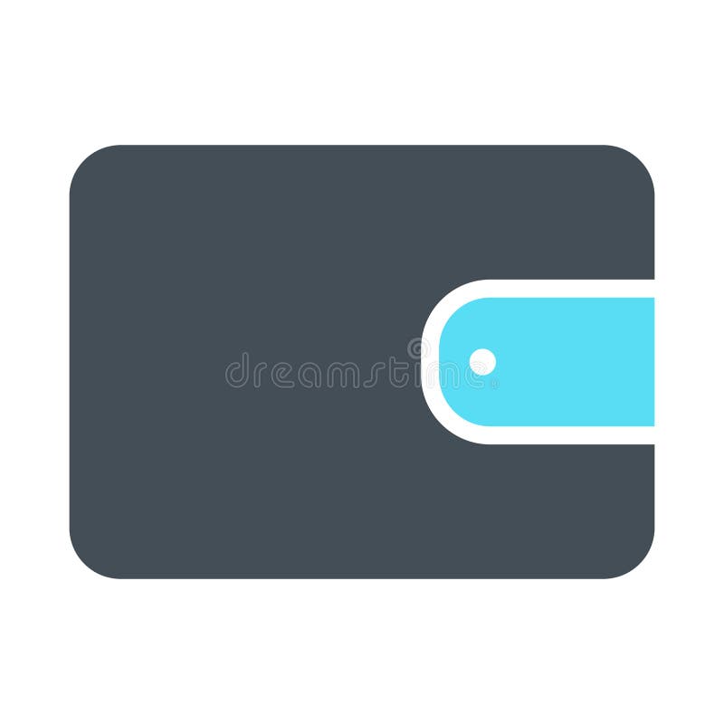 Wallet Pixel Perfect Vector Silhouette Icon 48x48. Simple Minimal ...