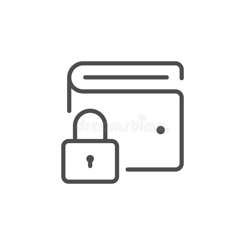 Wallet Protection Logo Design Vector Stock Vector - Illustration of ...