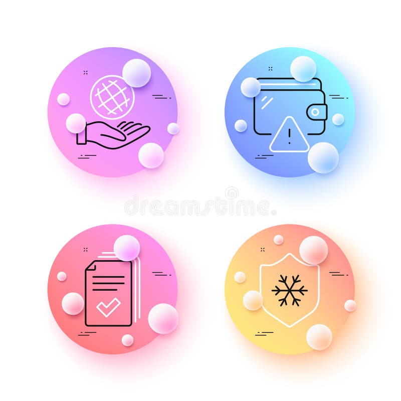 Wallet, Safe Planet and Handout Minimal Line Icons. for Web Application ... Wallet, Safe Planet and Handout Minimal Line Icons. for Web Application ...