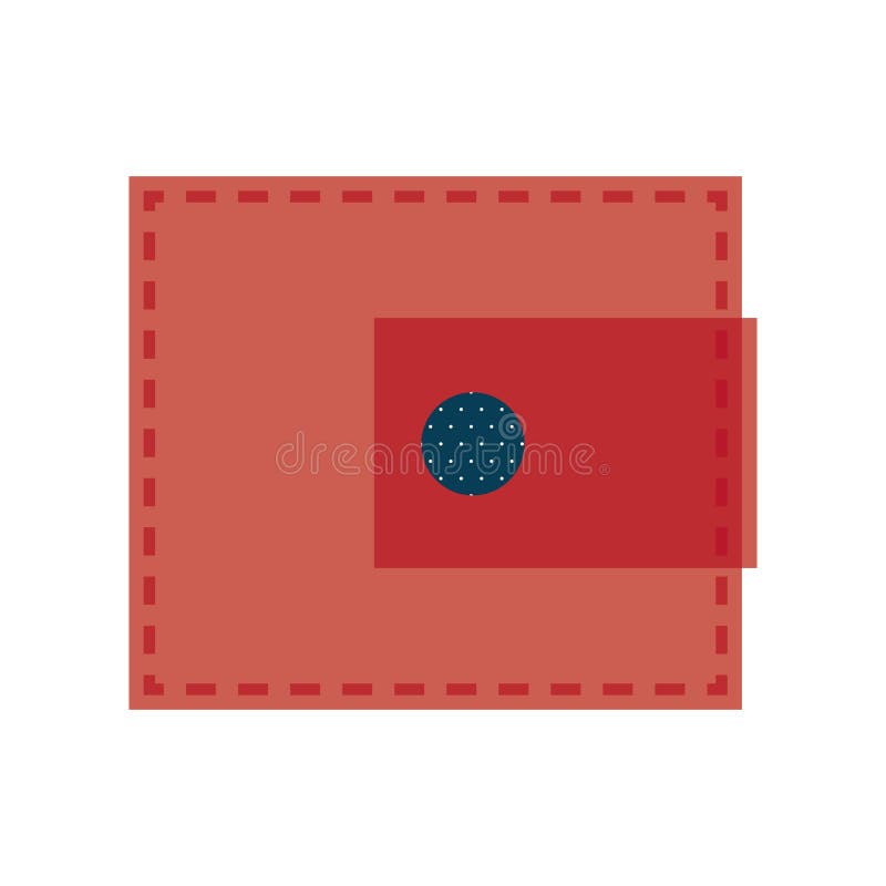 Wallet. Vector Illustration Decorative Design Stock Vector ...