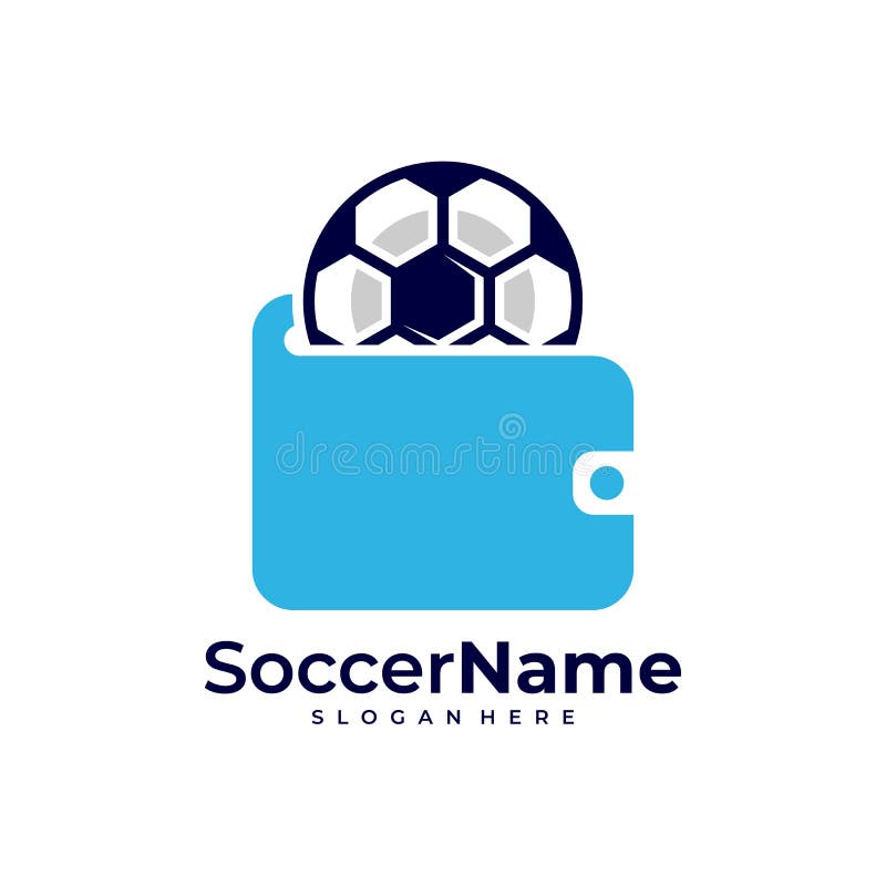 Wallets Soccer Logo Template, Football Logo Design Vector Stock ...