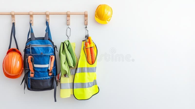 Wallmounted Construction Tool Storage, Organized Efficiency and ...