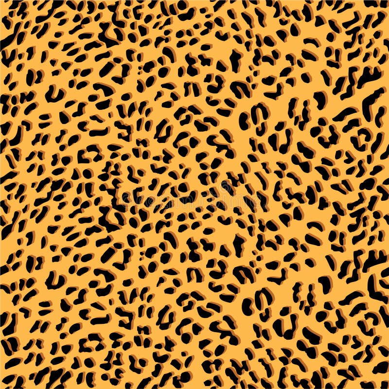 Camo Leopard Skin Seamless Pattern Stock Vector - Illustration of ...