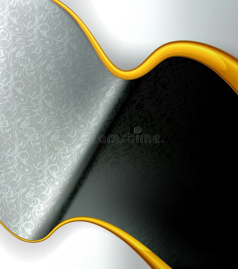 Wallpaper Background Horizontal Stock Vector - Illustration of luxury ...