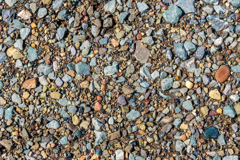 Wallpaper and Background - Mix of Rubble, Sand and Pebble Stock Image ...