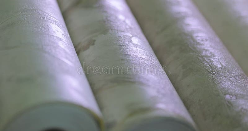 Wallpaper Close-up. Wallpaper Rolls Close-up. Wallpaper Pattern Close ...