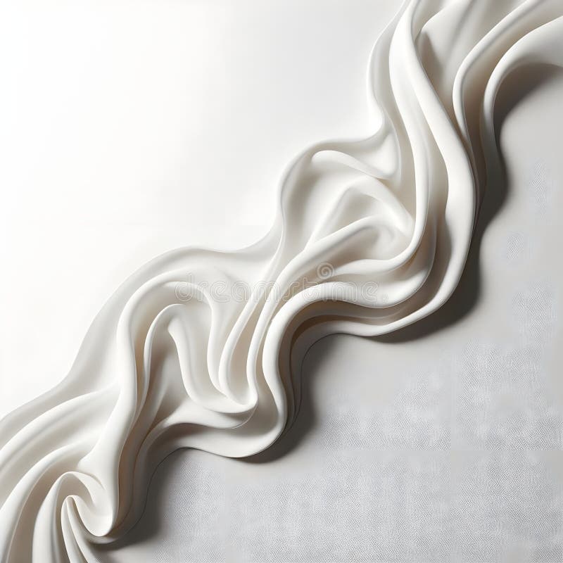 Wallpaper 3d Classic Fabric Waves Ai Generator Stock Photo - Image of ...