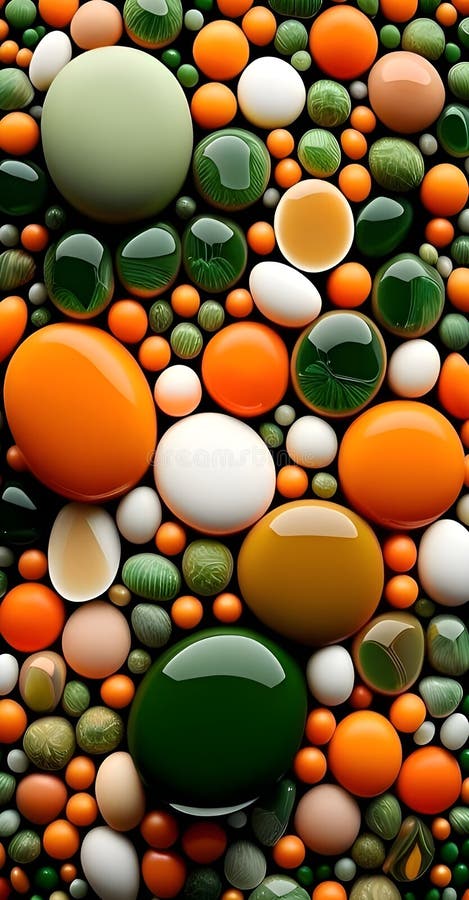 Wallpaper 3d Classic Stone Colourful Sea Ai Generator Stock ...