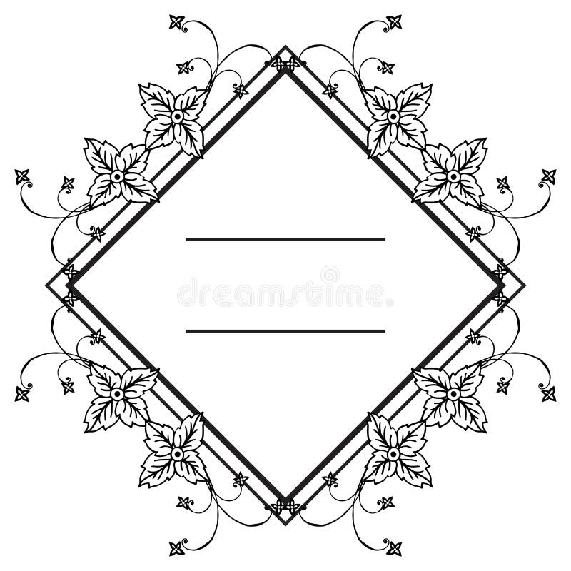 Wallpaper Design of Card, Texture Seamless Pattern of Flower Frame ...