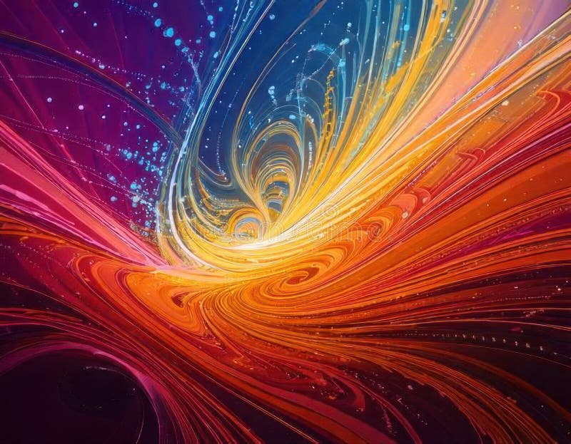 Wallpaper Digital Abstract Art Colorful Abstract Background Stock ...