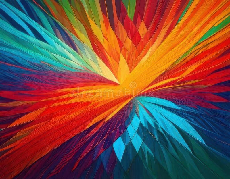Wallpaper Digital Abstract Art Colorful Abstract Background Stock ...