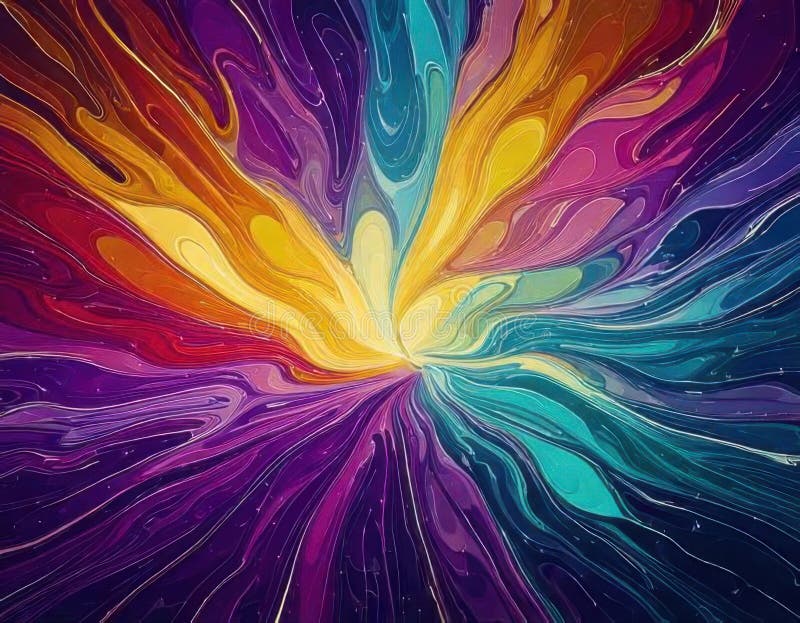 Wallpaper Digital Abstract Art Colorful Abstract Background Stock ...