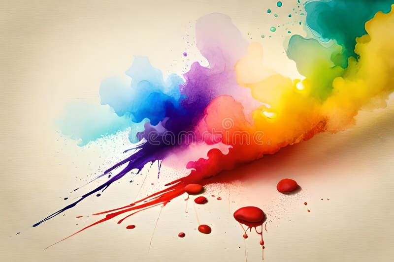 Wallpaper with Dramatic Colorful Patterns, Line Art Perfect for ...