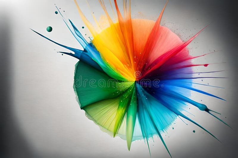 Wallpaper with Dramatic Colorful Patterns, Line Art Perfect for ...