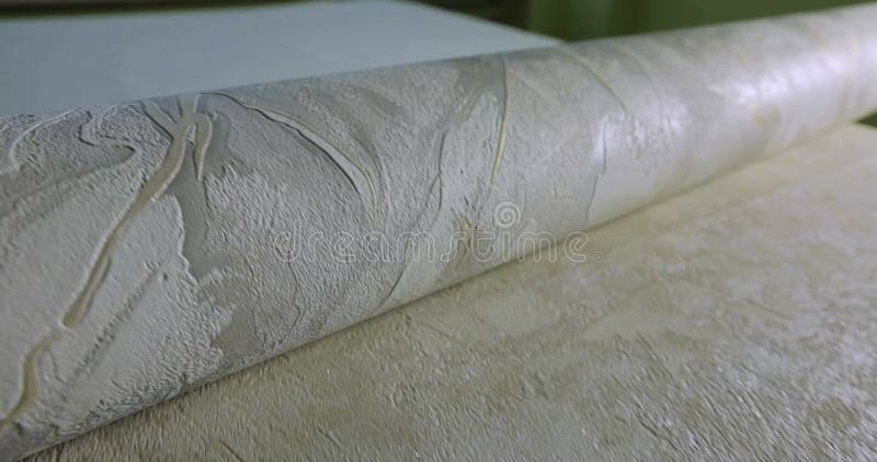 Wallpaper at the Exhibition Close-up. Wallpaper Pattern Close-up ...