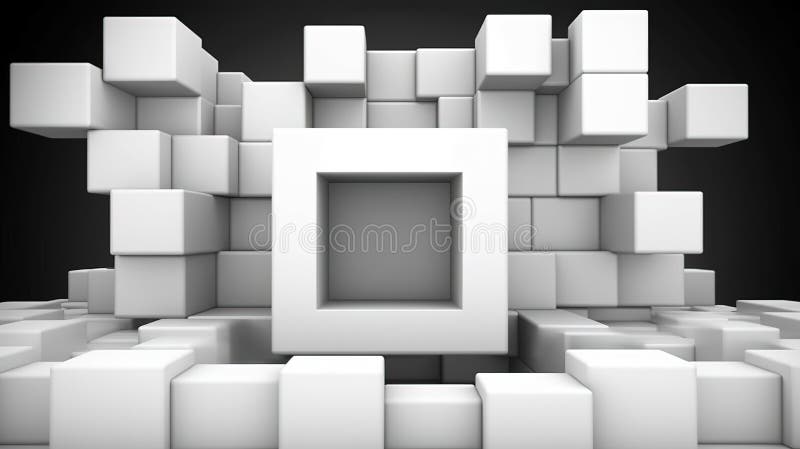 Illustration of Abstract White Background Manipulation Stock ...